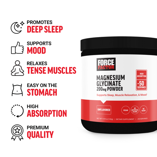 Magnesium Glycinate Powder - Force Factor