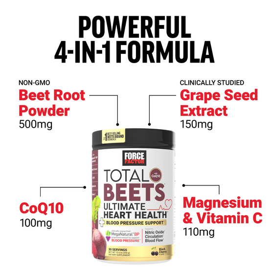 Total Beets Ultimate Heart Health Powder - Force Factor