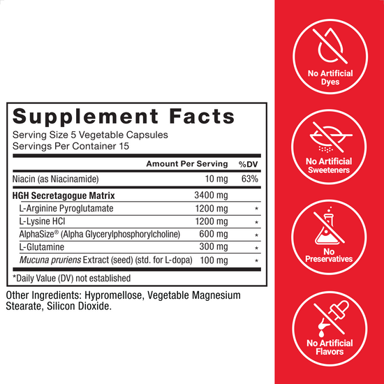 Prime HGH Secretion Activator - Force Factor