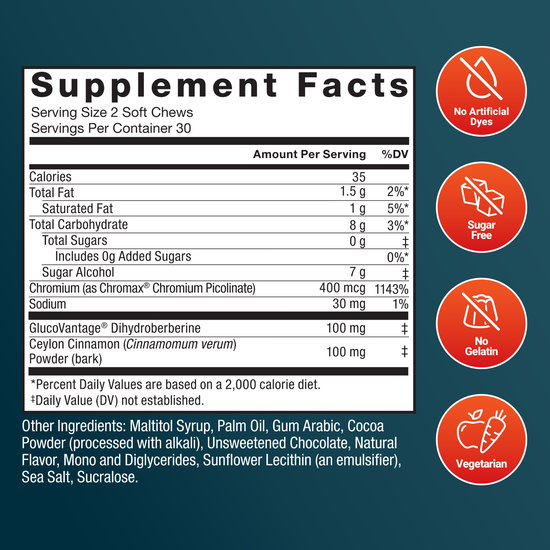 Ultra Berberine Enhanced Absorption Soft Chews - Force Factor
