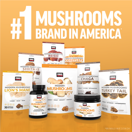 Modern Mushrooms Unflavored Powder - Force Factor