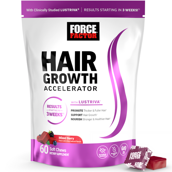 Hair Growth Accelerator Soft Chews - Force Factor